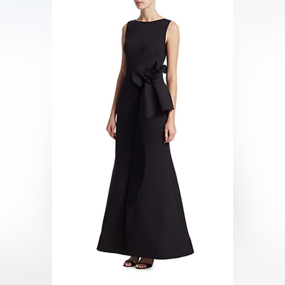 Nero by Jatin Varma | Dresses | Nero By Jatin Varma Black Ruffled ...